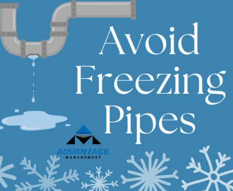 Tips to Avoid Frozen Pipes - Advantage Management